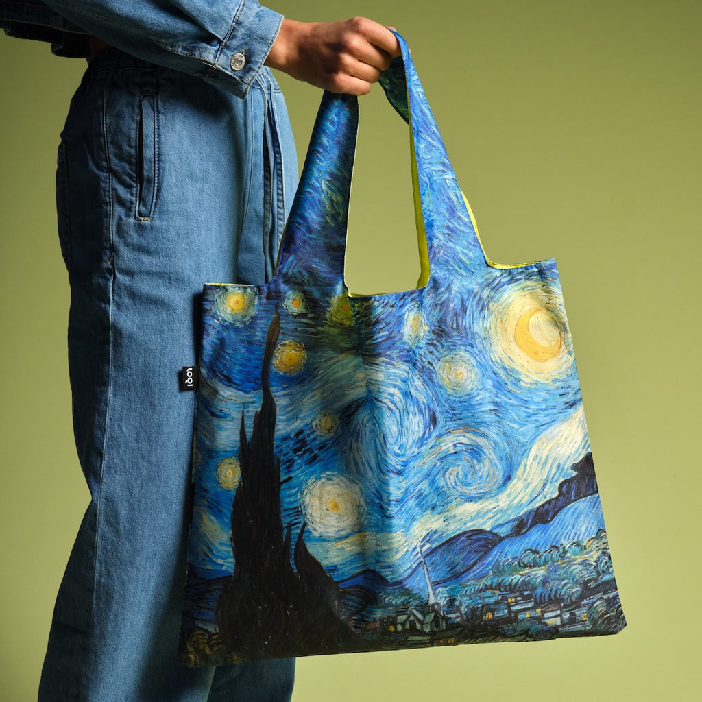 VINCENT VAN GOGH Starry Night Recycled Bag – LOQI