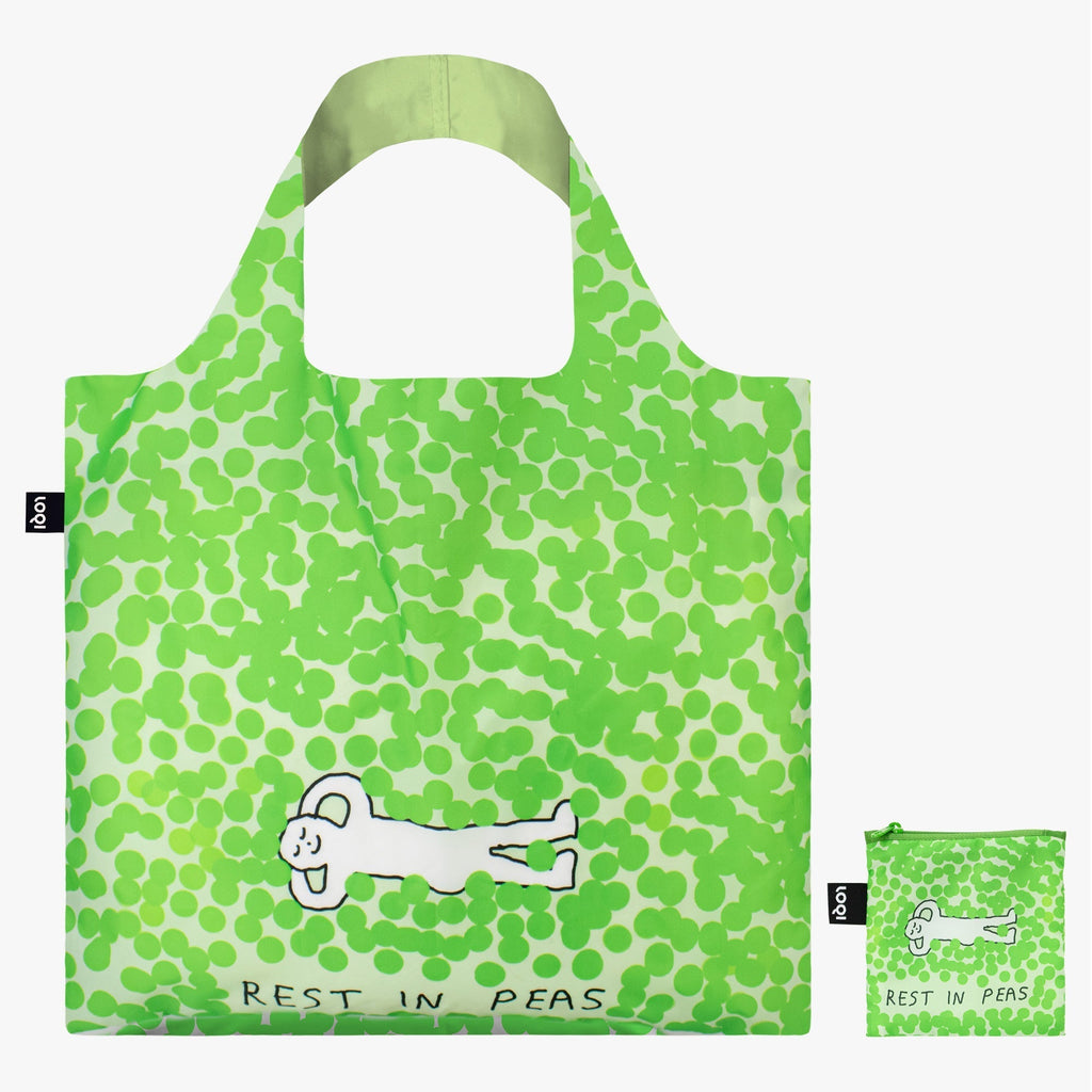 CONSTANT BAGEL THERAPY Rest in Peas Recycled Bag – LOQI