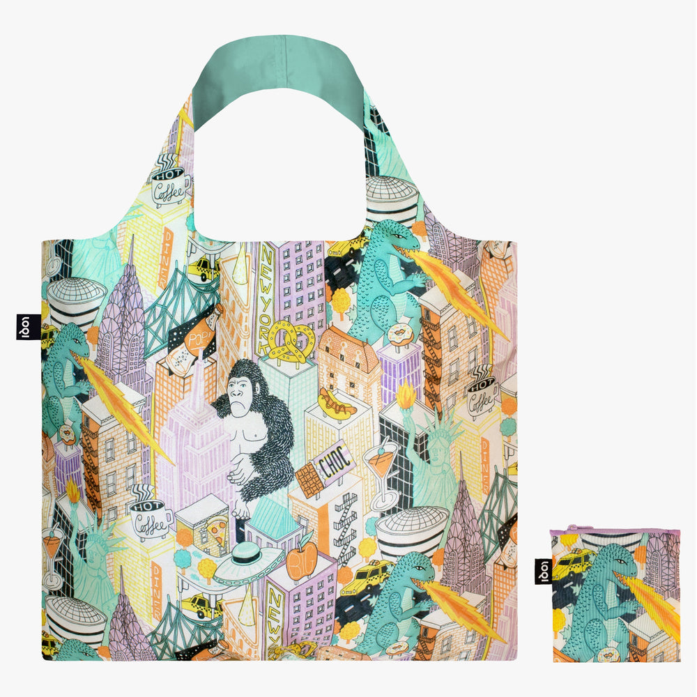 JACQUELINE COLLEY Pop Culture New York Recycled Bag – LOQI