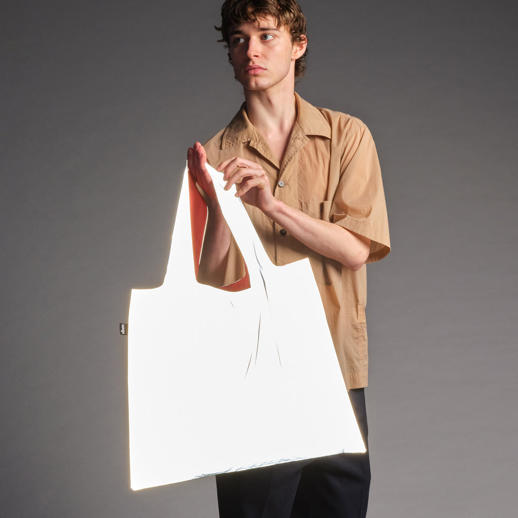 REFLECTIVE Neon Dark Orange Bag – LOQI
