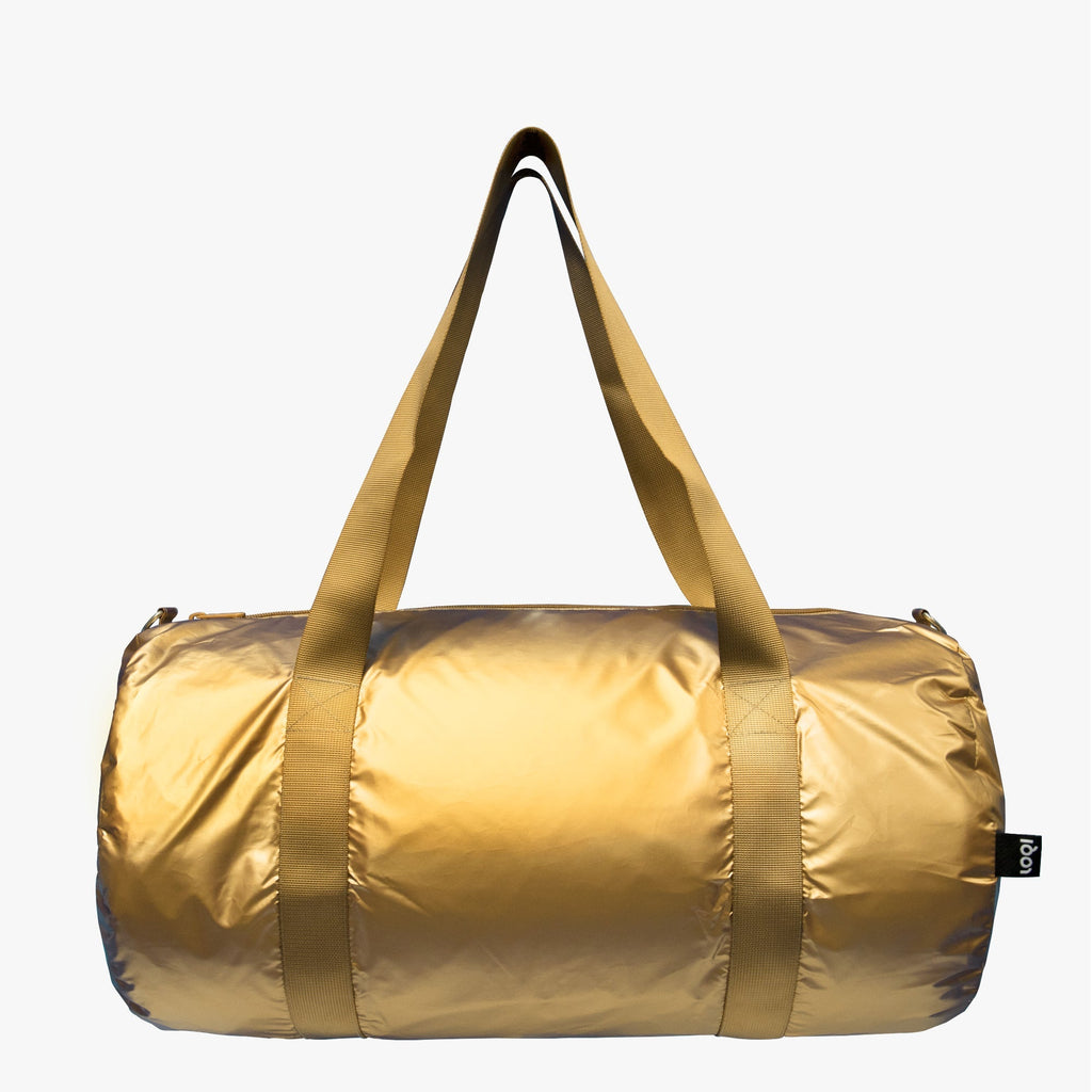 METALLIC Gold Weekender – LOQI US NEW